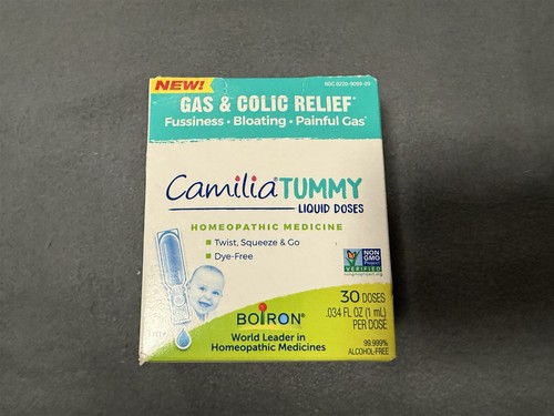 SEALED CAMILIA TUMMY LIQUID DOSES 30 DOSE BOX GAS & COLIC RELIEF BOIRON ...