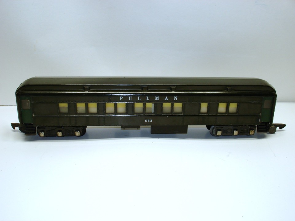 652 American Flyer Green Heavyweight Pullman Coach Passenger Car [Lot ...