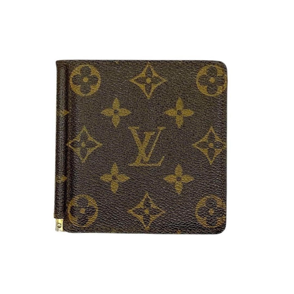 Louis Vuitton Money Clip Portefeuille Pance Monogram Vintage | eBay