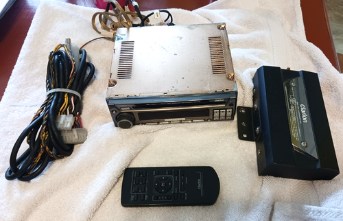 REFURBISHED OLD SCHOOL CLARION DRZ9255 CD AMERICAN TUNER DC/DC HARNESS ...