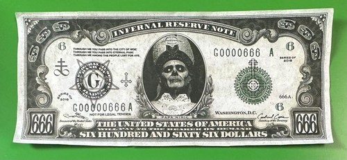 Ghost B.C. 666 DOLLAR BILL Official Prequelle Tour 2019 Tobias Forge ...