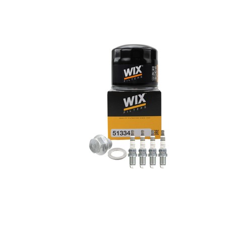 Wix Engine Oil Filter & NGK 4 Spark Plugs kit for Accord Civic CR-V ...