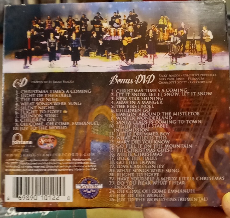 Skaggs Family Christmas Volume 2 by Skaggs, Ricky (CD, 2011 ...