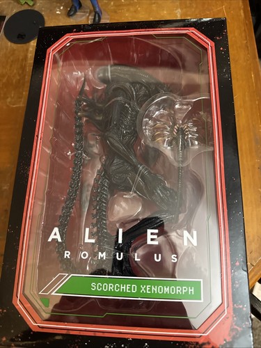 Neca Alien Romulus Ultimate Scorched Alien Xenomorph Action Figure -New ...