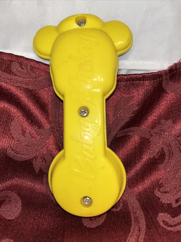 Vintage Disney Mickey Mouse Phone Rattle Arco Baby Mickey Walt Disney ...