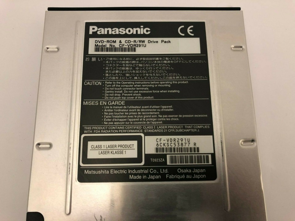 OEM Panasonic Toughbook CF-28 CF-29 DVD-Drive CD-ROM Drive Pack, CF ...