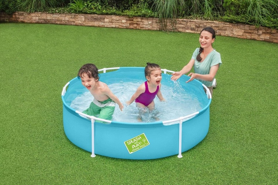 My First Frame Pool | Small Kids Above Ground Swimming Pool | eBay