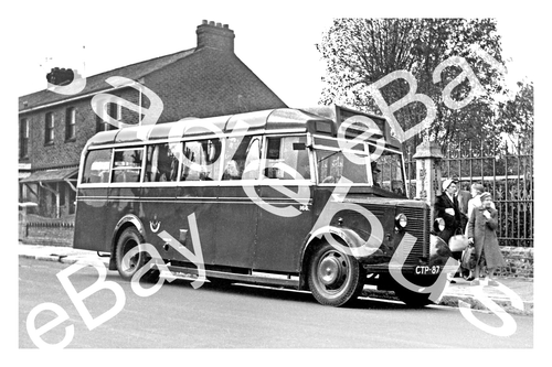 Bus Photograph PORTSMOUTH C.T. CTP 7 [166] '59 | eBay UK