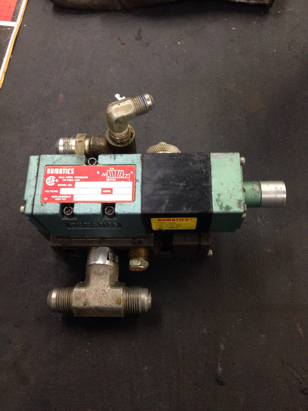 NUMATICS 237-361 VALVE PNEUMATIC SOLENOID BANK Shelf D for sale online ...