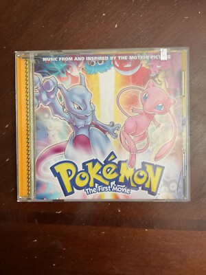 Pokemon The First Movie Soundtrack CD 1999 Various Artists Music W ...