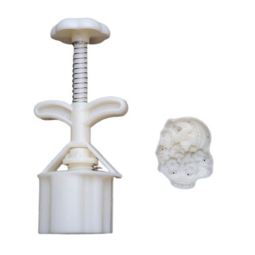 Beautiful Mooncake Press Mold Pastry Cakes Cutter Baking Tool for Women ...