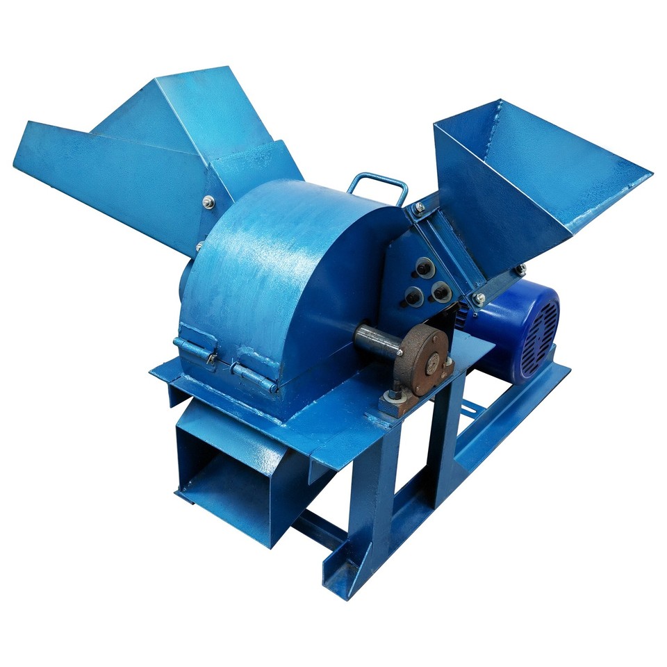Wood Branches Pulverizer Sawdust Crusher 300-500kg/h Tree Leaf Grinder ...