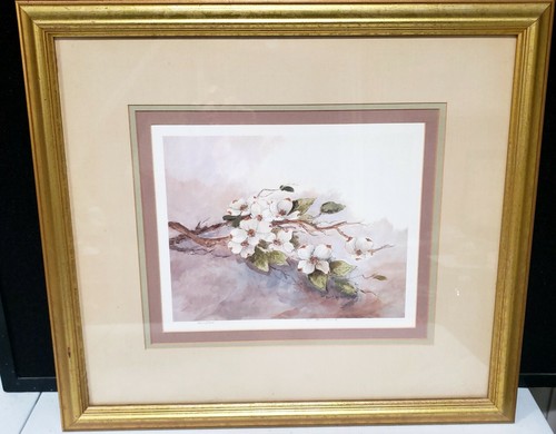 Mary Bertrand Limited Edition Flower Branch Print 1611/1900 Signed ...