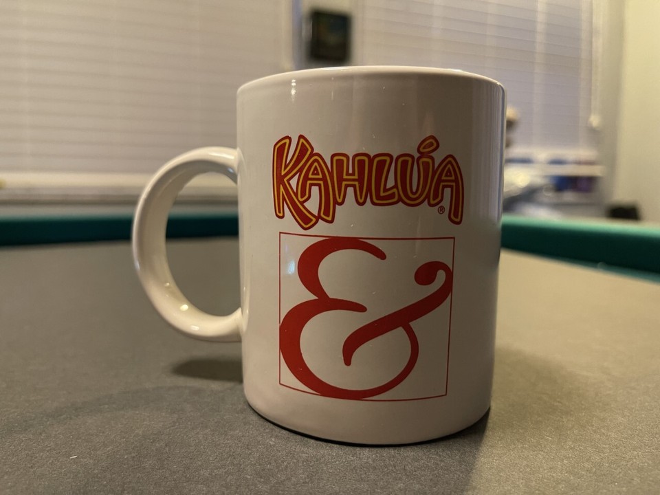 Kahlua Coffee Mug White with Red Logo | eBay