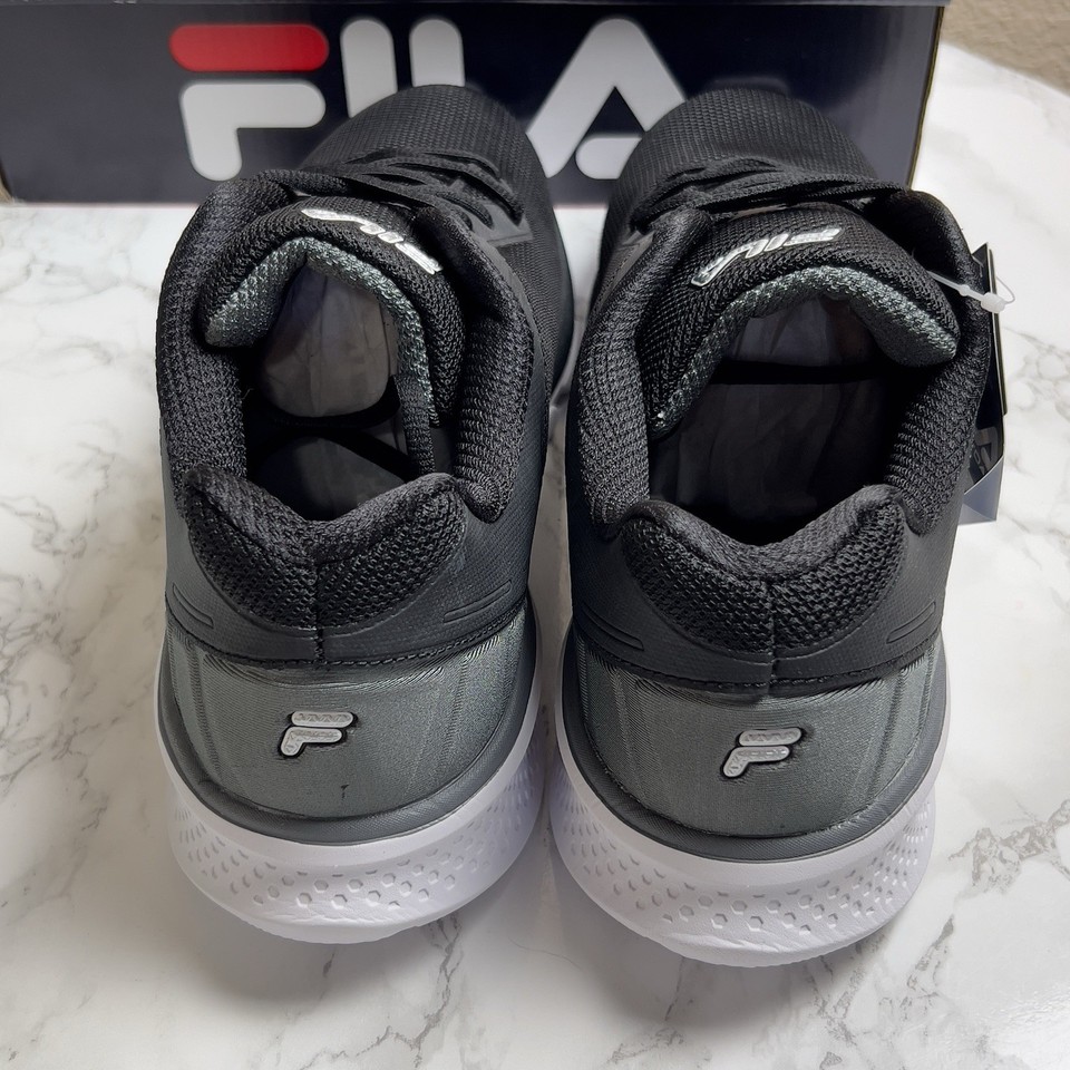 Men's FILA Memory Primeforce 6 Running Shoes Sneakers Black Size 10 ...