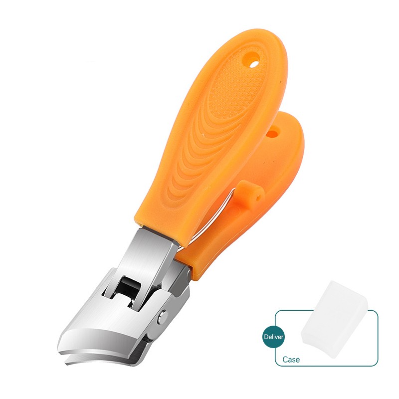 Slanted Nail Clippers Wide Jaw Opening Anti-Splash Slanted Nail Clipper ...