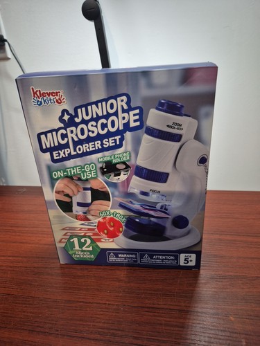 Klever Kits - Microscope Explorer Set for Kids 2 in 1 Science Experiment Toy NIB | eBay