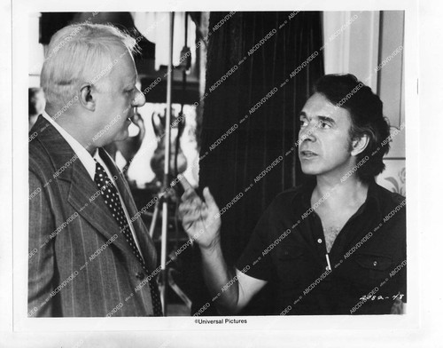 o26707 1976 orig photo director Arthur Hiller, Rod Steiger film W.C ...