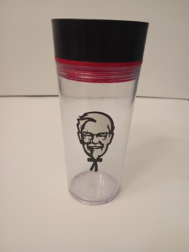 Colonel Sanders KFC Plastic Cup W/Lid 16oz | eBay