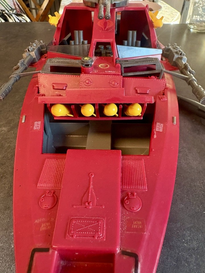 G.i. Joe Cobra Moray Eel Hydrofoil 1985 Hasbro No Lamprey Nearly ...