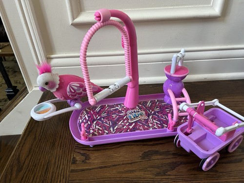 Little Live Pets Talking Parakeet Cleverkeet Interactive Bird & Playset ...