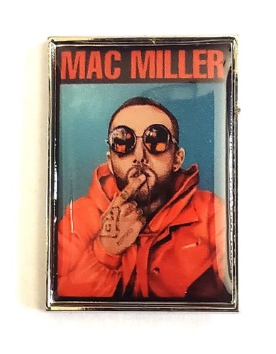 Mac Miller Enamel Pin Hat Backpack Jackets Badge Brooch Logo Band Merch ...