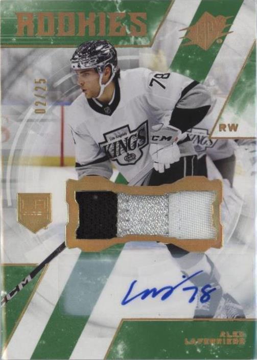 2023-24 SPx - Rookies Alex Laferriere #133 Patch Autographs /25 (AU ...