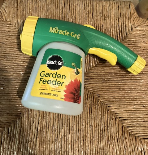 Miracle-Gro Garden Feeder Hose End Sprayer~3 Spray Patterns | eBay UK