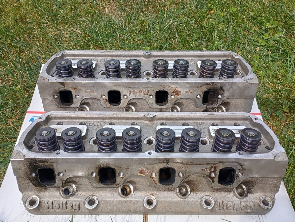 1987-1995 Ford Mustang 5.0L Holley Systemax Aluminum Heads GT40 Cobra ...