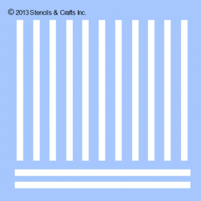 STRIPE STENCIL LINE PATTERN TEMPLATE PAINT ART CRAFT SCRAPBOOK NEW 10 ...