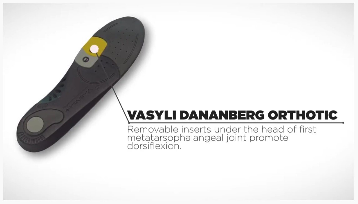 Vasyli Dananberg Full Length Orthotics -Heel Knee Pain Relief, Heat ...