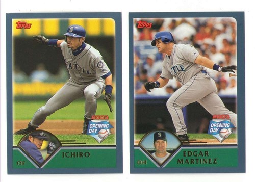 2003 Topps Opening Day - SEATTLE MARINERS Team Set | eBay