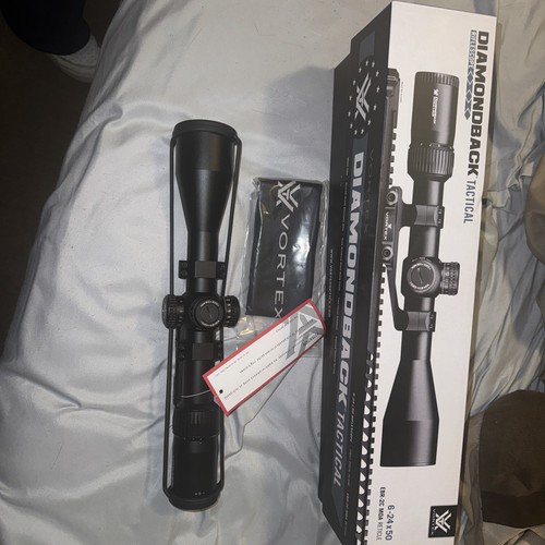Vortex DBK-10028 6-24x50 Diamondback Tactical Riflescope (EBR-2C MOA ...