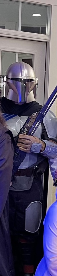 STAR WARS Mandalorian armor cosplay Full armor w/ battle damage rifle ...