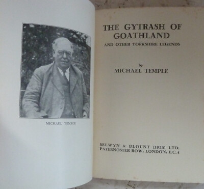 Vintage Book 1928 Gytrash of Goathland Yorkshire Legends History Temple ...