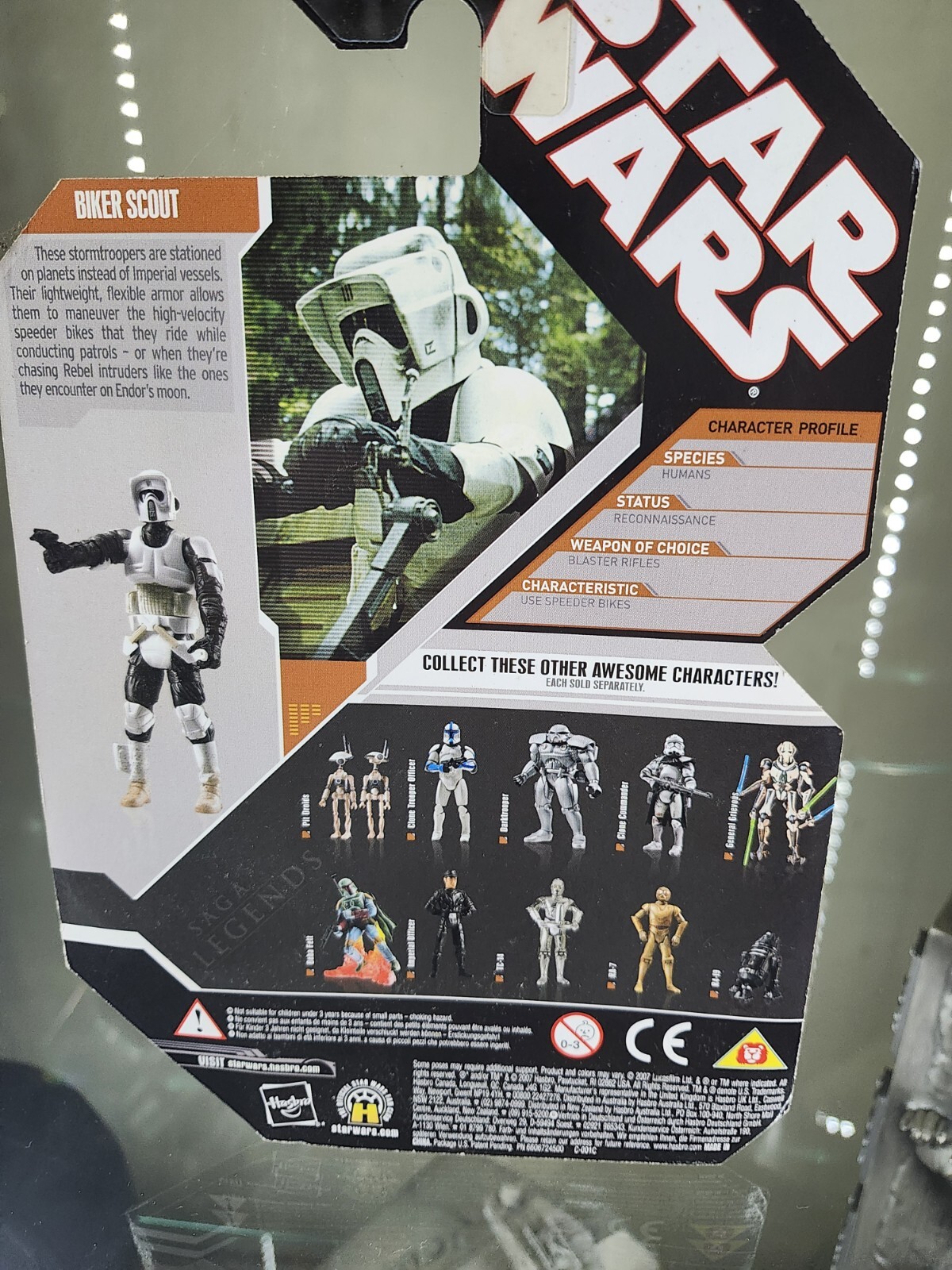Star Wars Hasbro 30th Anniversary Fans Choice Biker Scout Trooper 3.75 ...