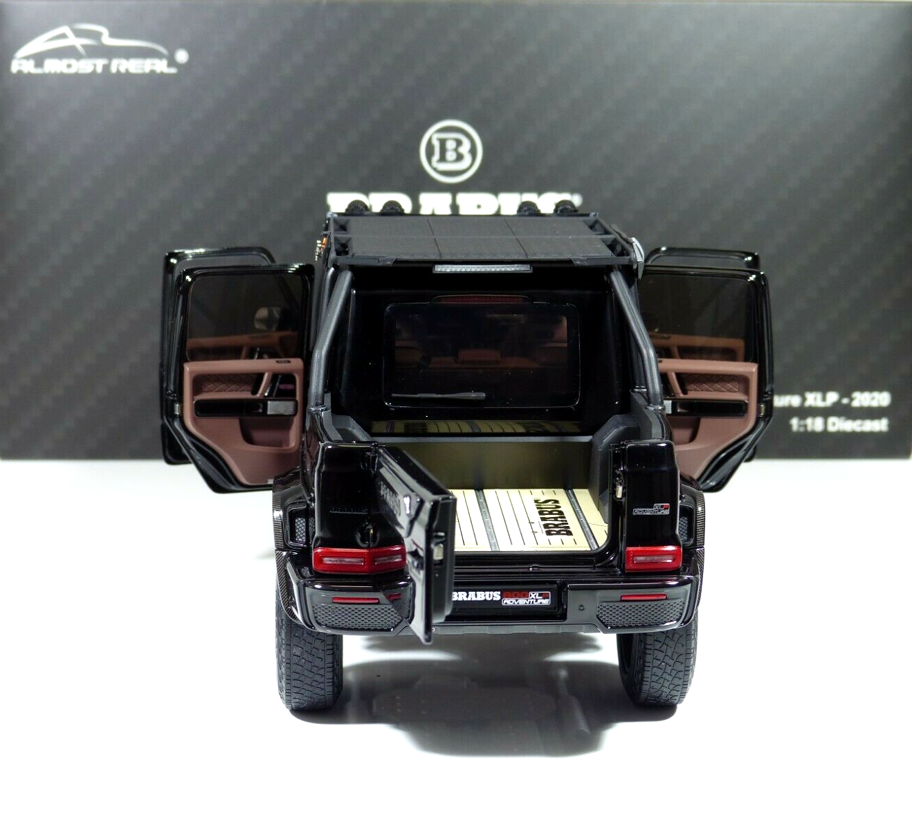 Mercedes-Benz Brabus G800 Xlp 4x4 Adventure 2020 Pick-Up Black 1:18 ...