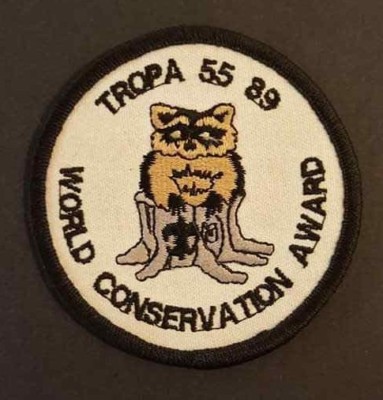 VTG BSA / BOY SCOUT PATCH / TROOP 55 / WORLD CONSERVATION AWARD PUERTO ...