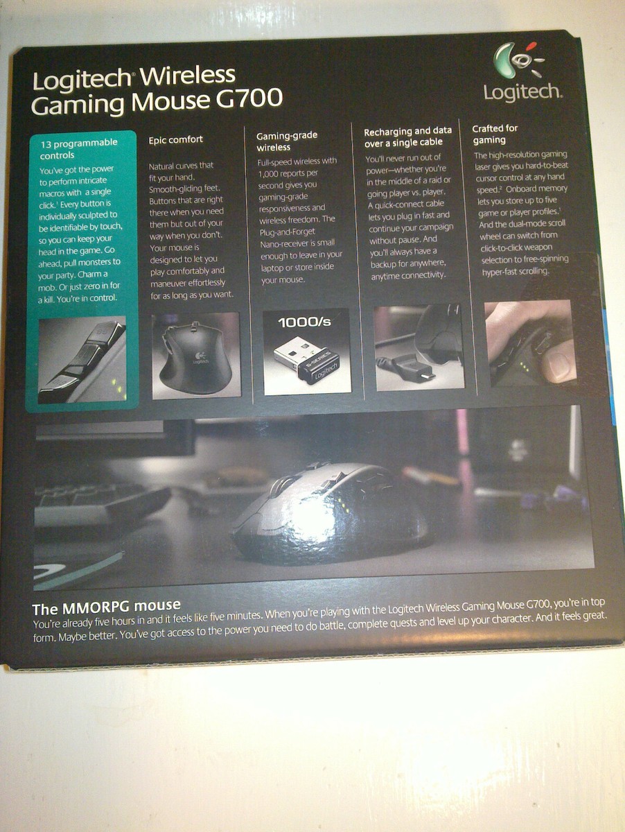 Wireless Gaming Mouse G700