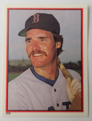 1983 Topps Baseball Stickers #308 Wade Boggs Rookie Boston Red Sox (HOF ...