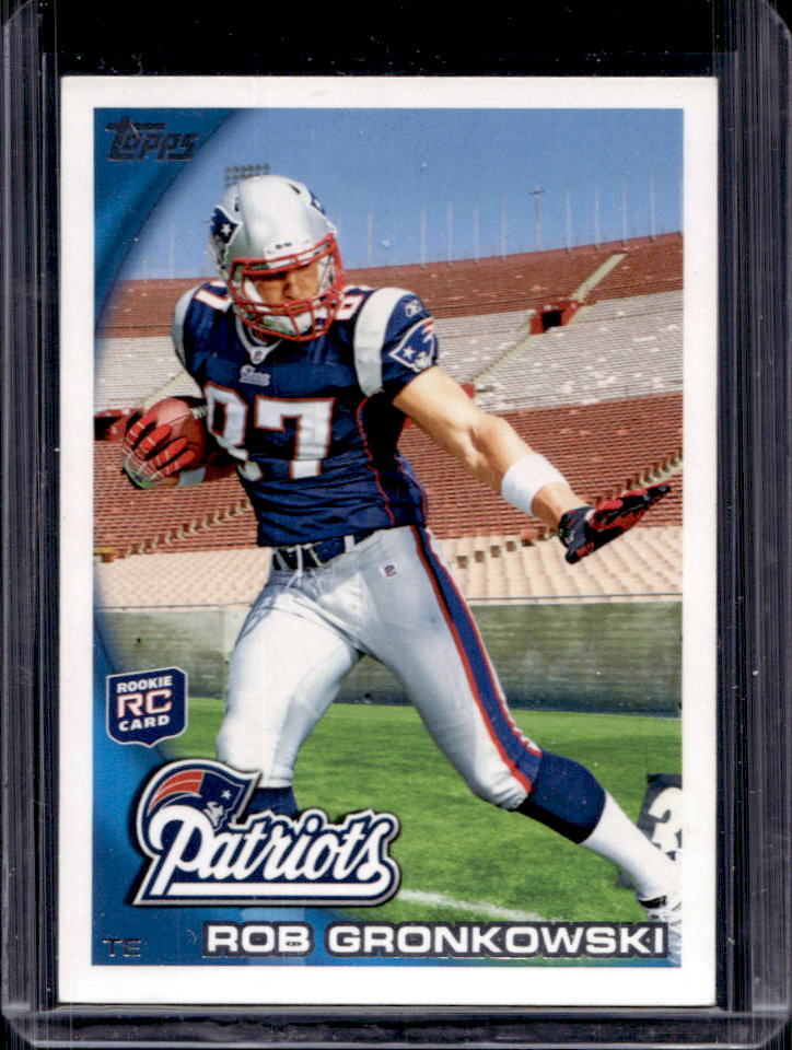 2010 Topps Rob Gronkowski Rookie Card RC #148 New England Patriots | eBay