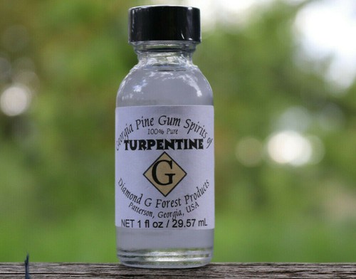 Diamond G Forest 100% Pure Gum Spirits of Turpentine (Organic) 1oz ...
