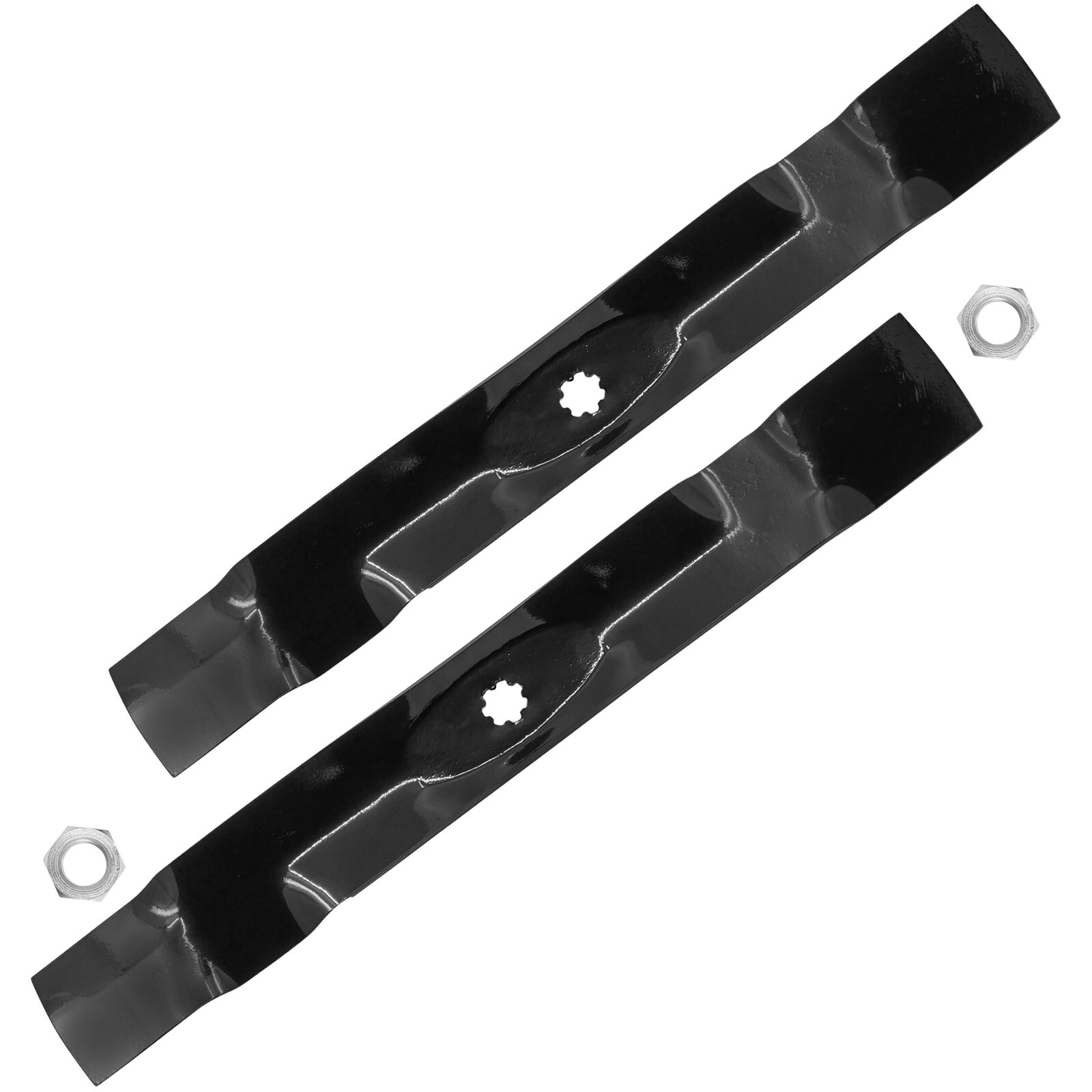 Deck Blade w/Lock Nut For John Deere S100 S110 S120 100 Series 42 ...