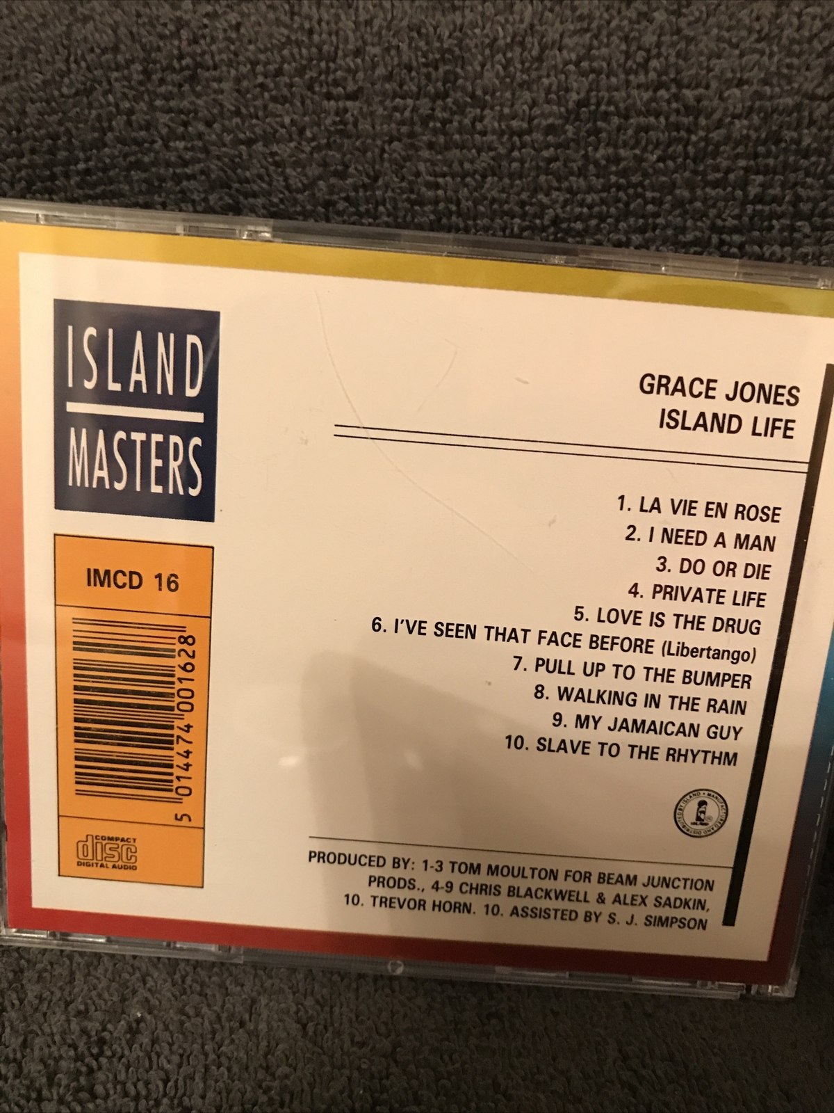 GRACE JONES - ISLAND LIFE.....THE BEST OF: CD ALBUM (1985)New Sealed ...