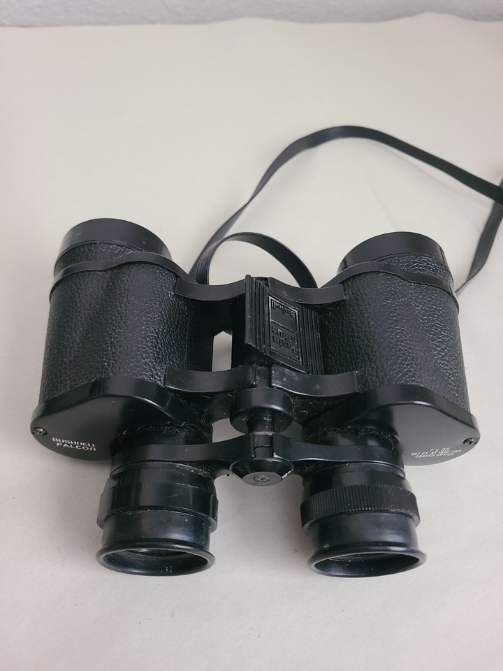 Vintage BUSHNELL Falcon BINOCULARS 7x35 Insta-Focus Coated Optics 375ft ...