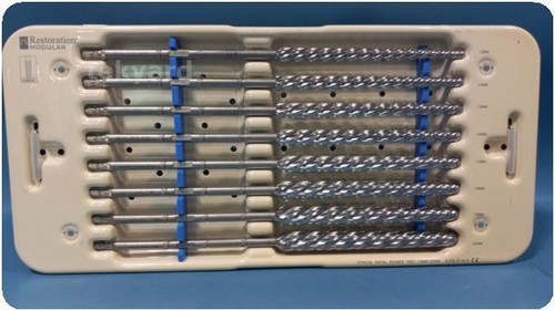 Stryker 6278-9-910 Restoration Modular Conical Reamer Tray Complete Set ...