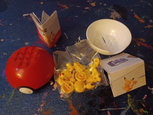 Mega Blocks Pokeball Pikachu Pokeball | eBay
