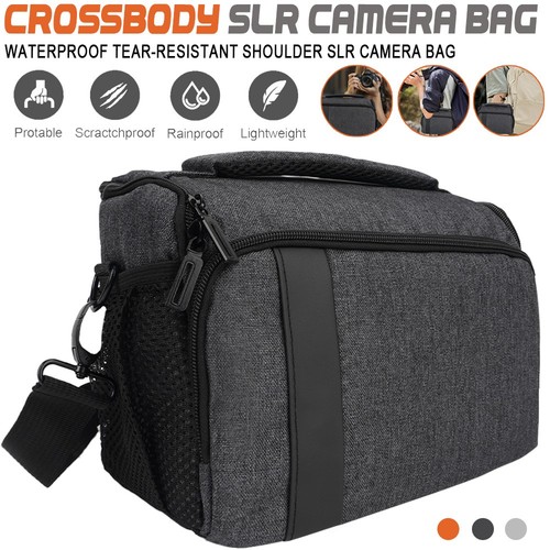 Large DSLR Camera Bag Waterproof Base Shoulder Case Adjustable Shoulder ...