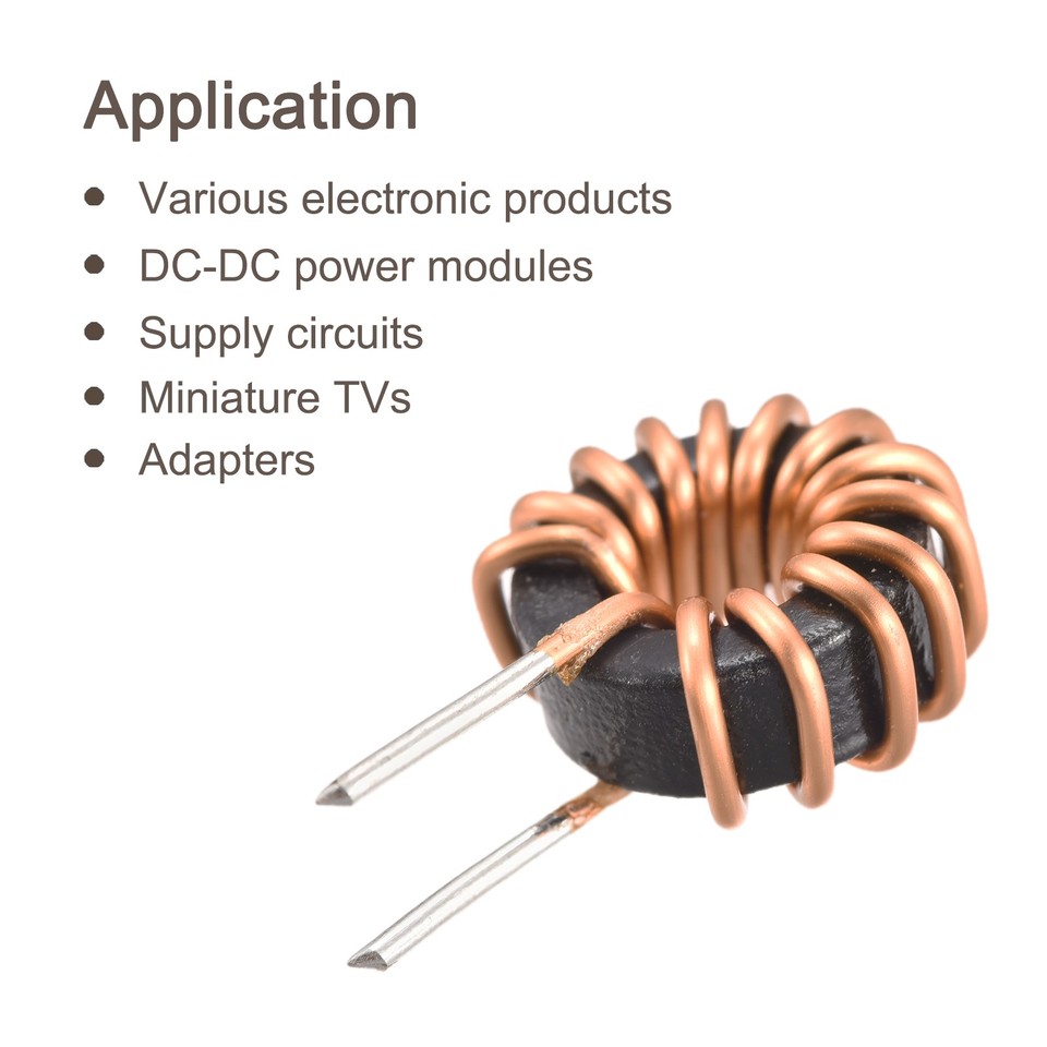 5Pack Toroid Inductance Copper Coil Magnetic Inductor 10uH 7A | eBay UK