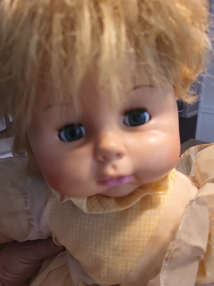 VINTAGE HORSMAN 256 FLOPPY CLOTH BODY BABY DOLL SLEEPY EYES Dress 22 ...